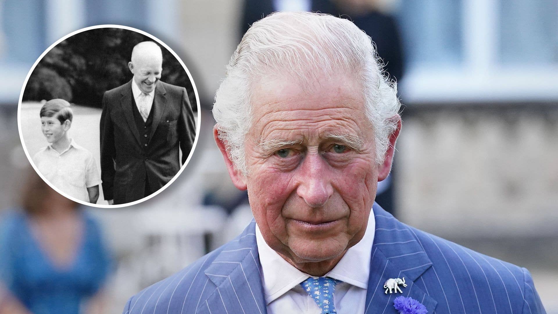 Why King Charles was so young when he met his first US president