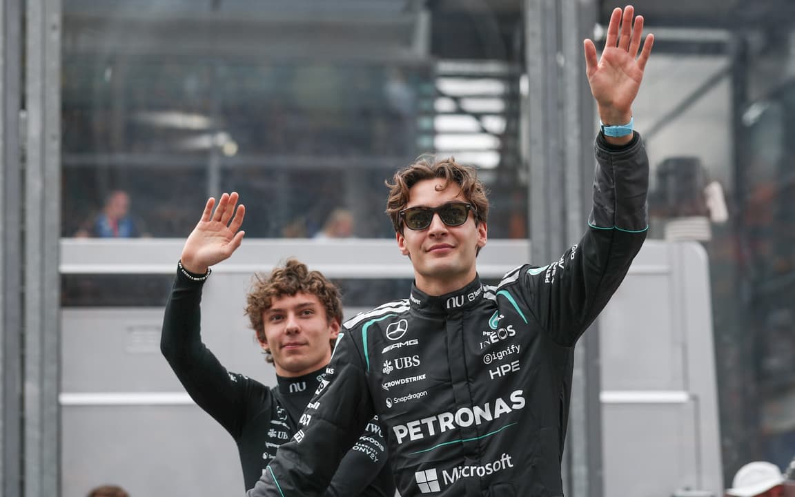 Chefe da Mercedes define 'regra' para disputa entre Russell e Antonelli ...