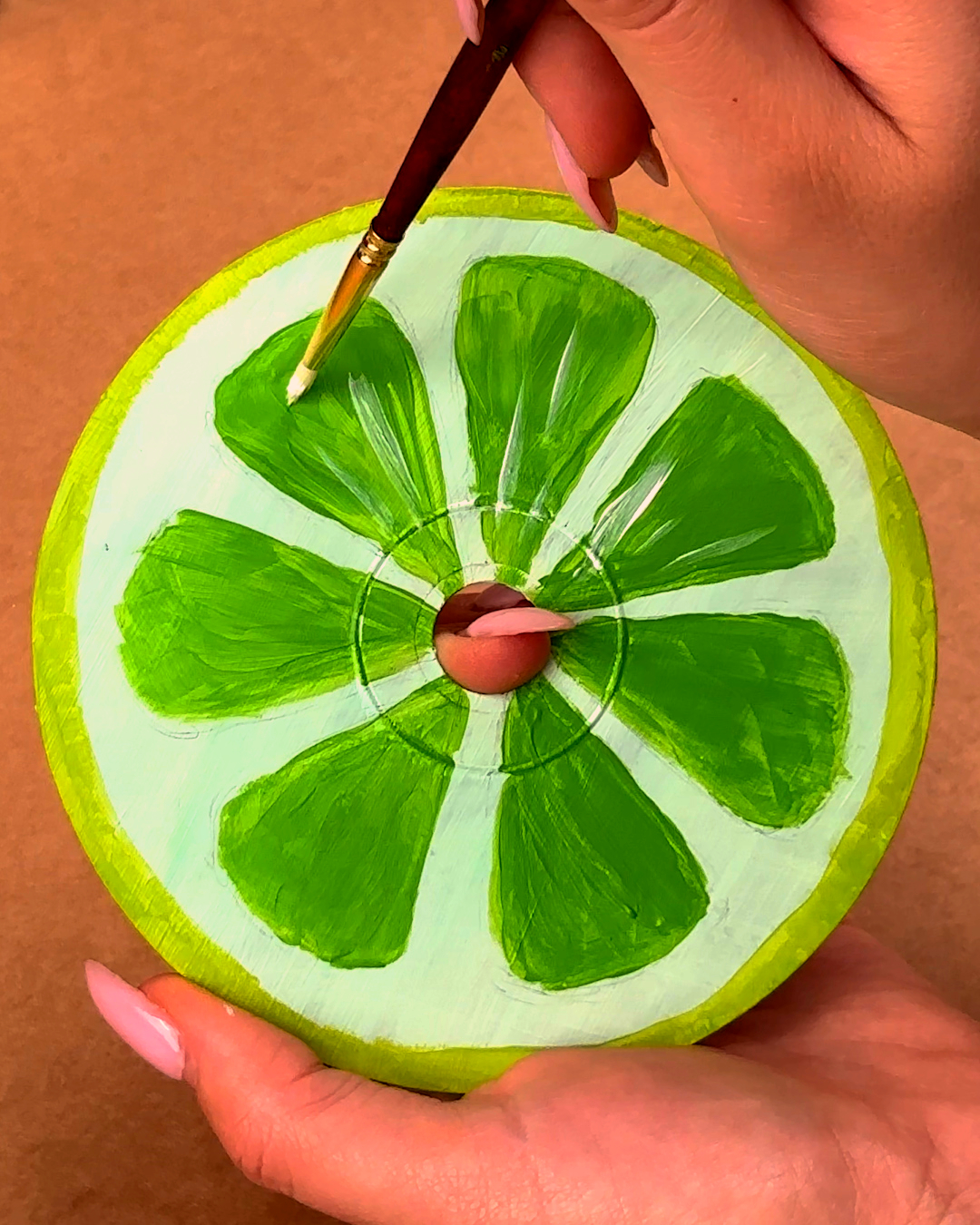 ديكور CD بنكهة الليمون والليم