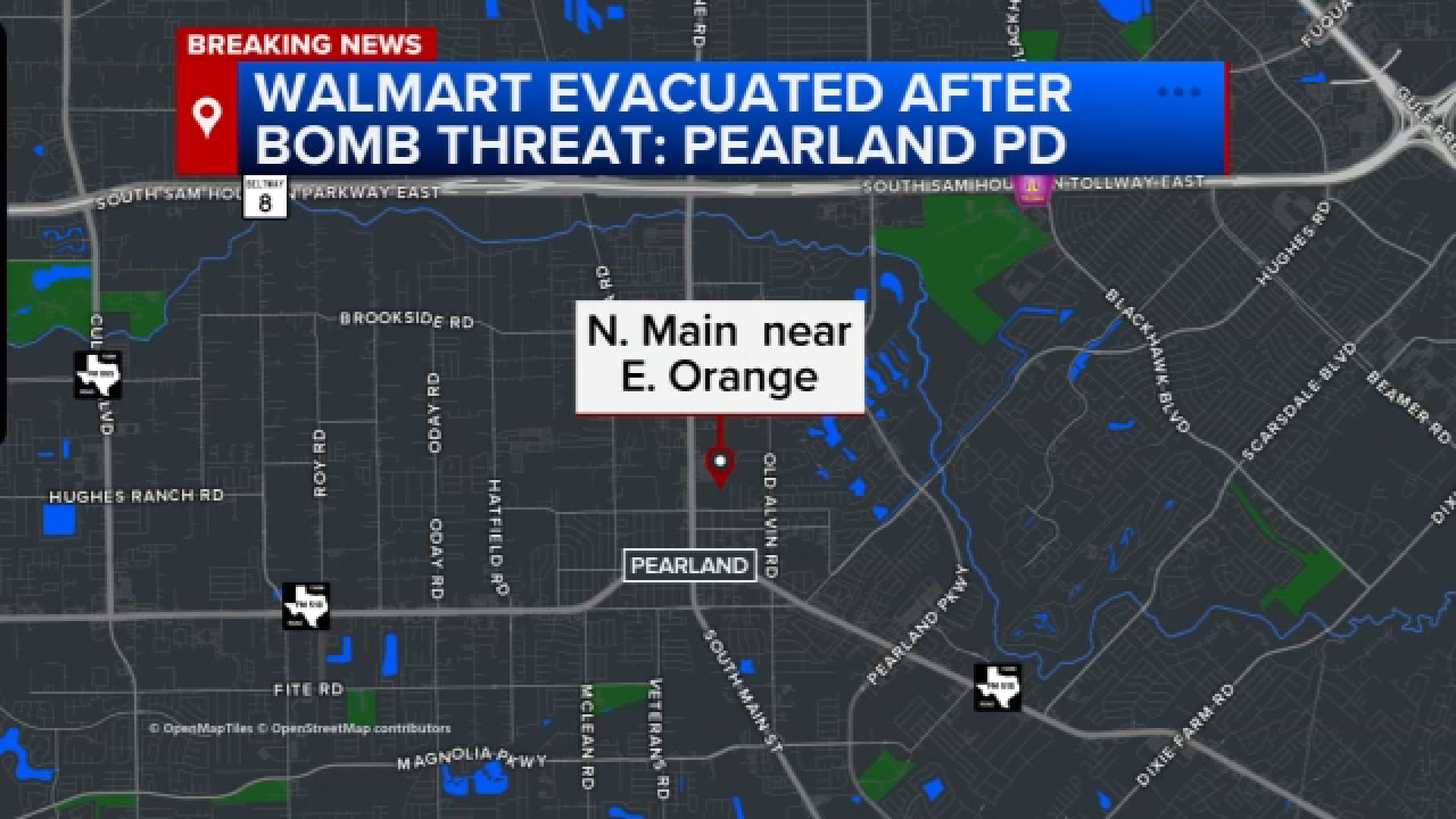 Walmart in Pearland reopens after no explosives found inside following ...