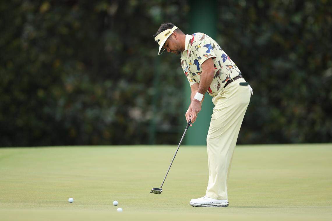 Jason Day shows up to Masters in bold outfit - but Augusta National ...