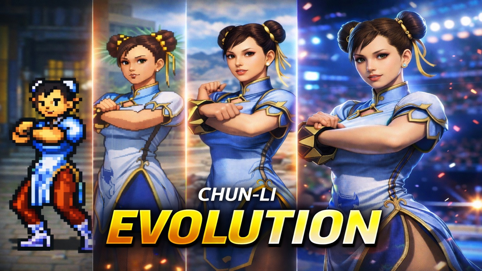 Chun-Li’s evolution: From first fighter to icon
