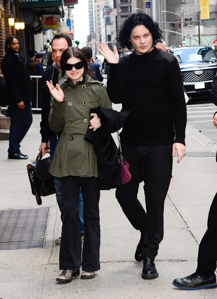Jack White and his model daughter Scarlett, 19, look like off-duty rock ...
