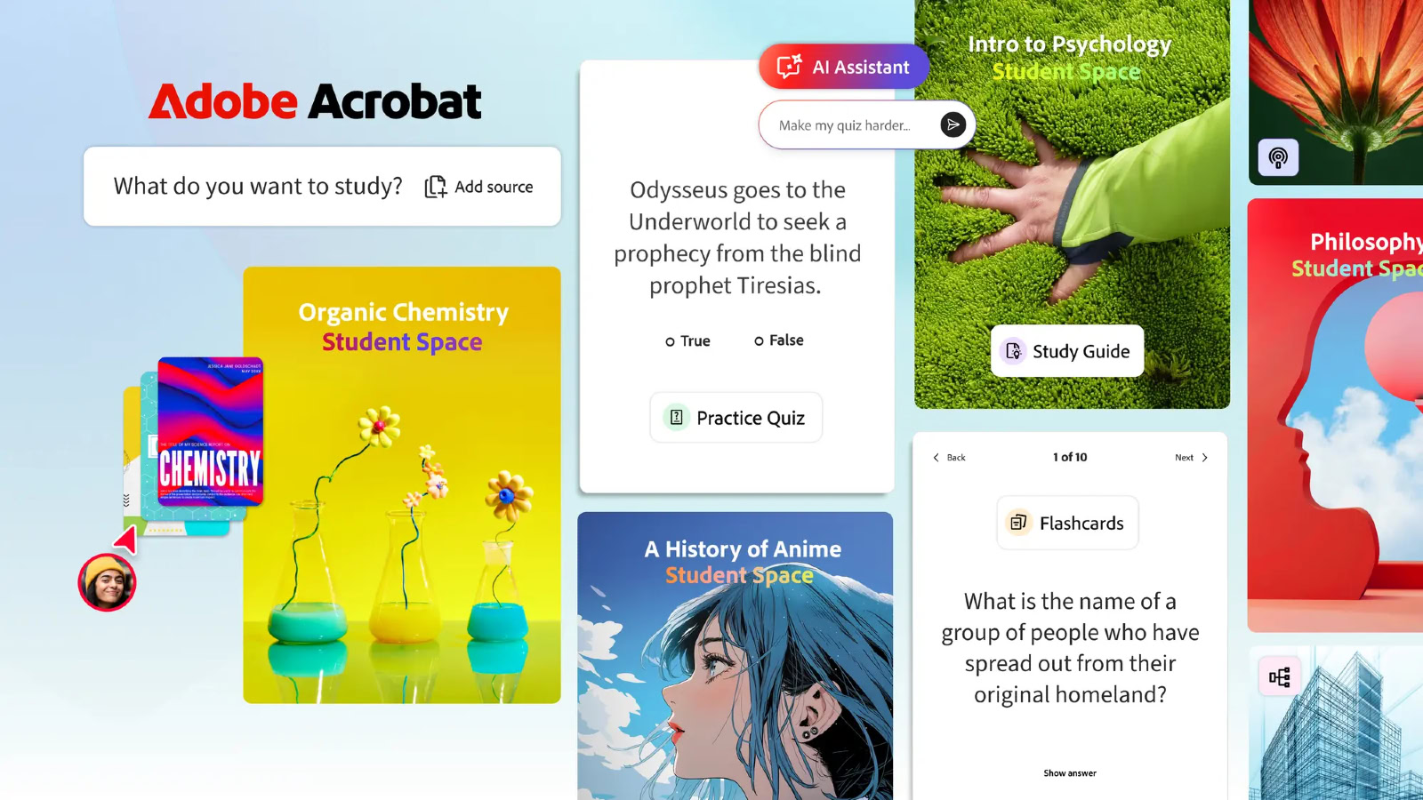 Adobe Acrobat Student Spaces makes class prep smarter