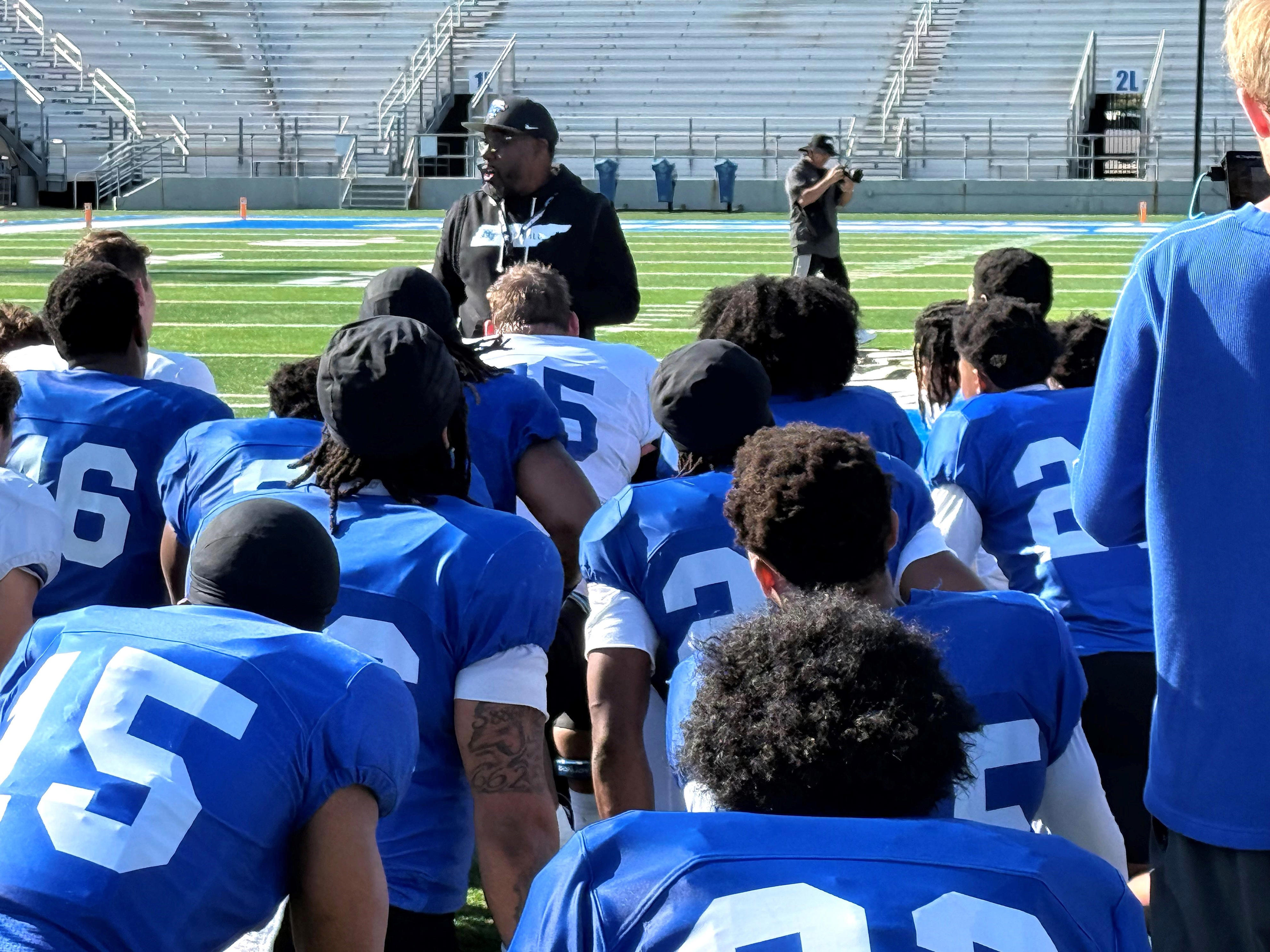 Derek Mason, MTSU football start spring practice in good shape at QB