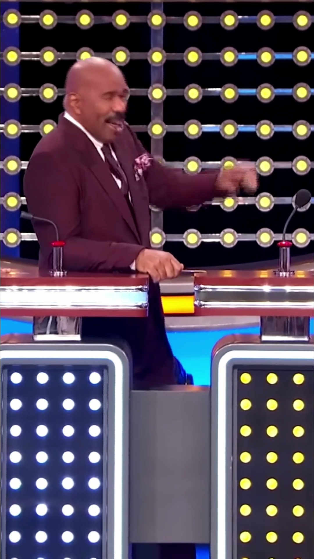 Bugs Bunny answer has Steve Harvey destroying the mic on Family Feud