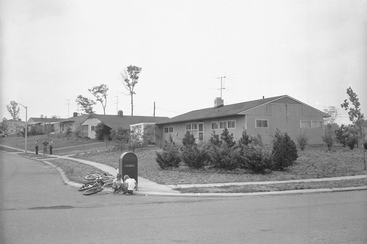 In post-WWII America, the Levittown house was a house for all — as long ...