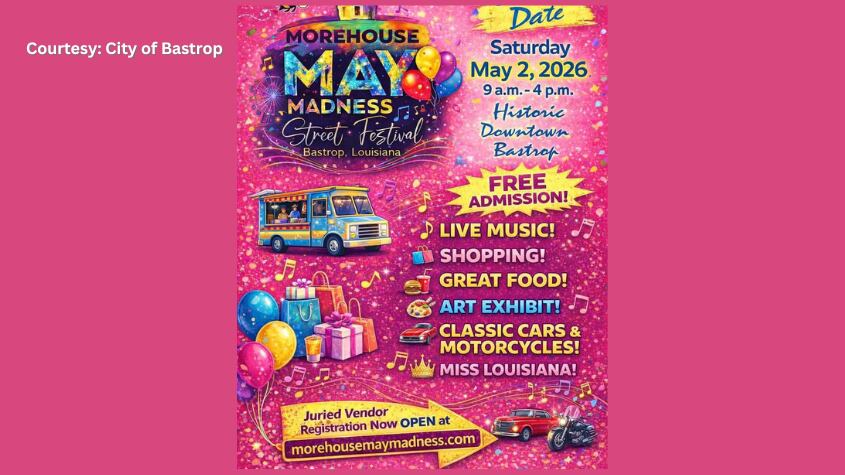 Bastrop preparing for annual Morehouse May Madness street festival