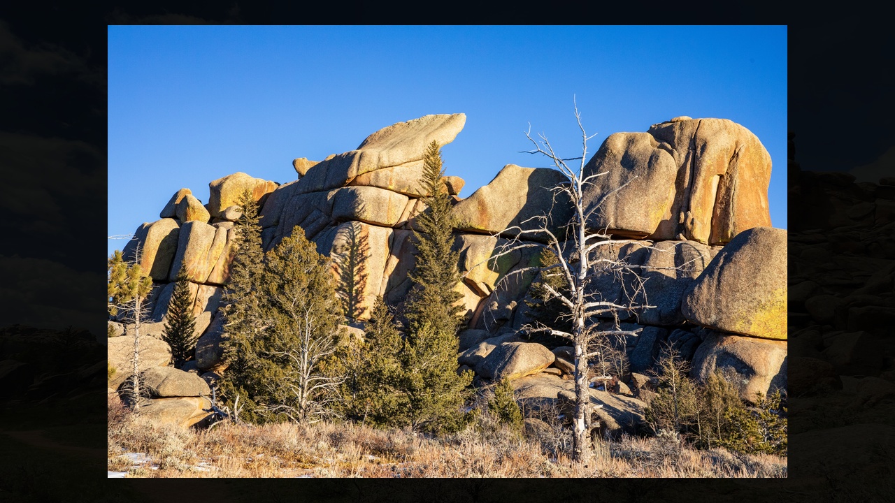 This billion-year-old Wyoming rock pile sits 16 miles from Laramie and ...