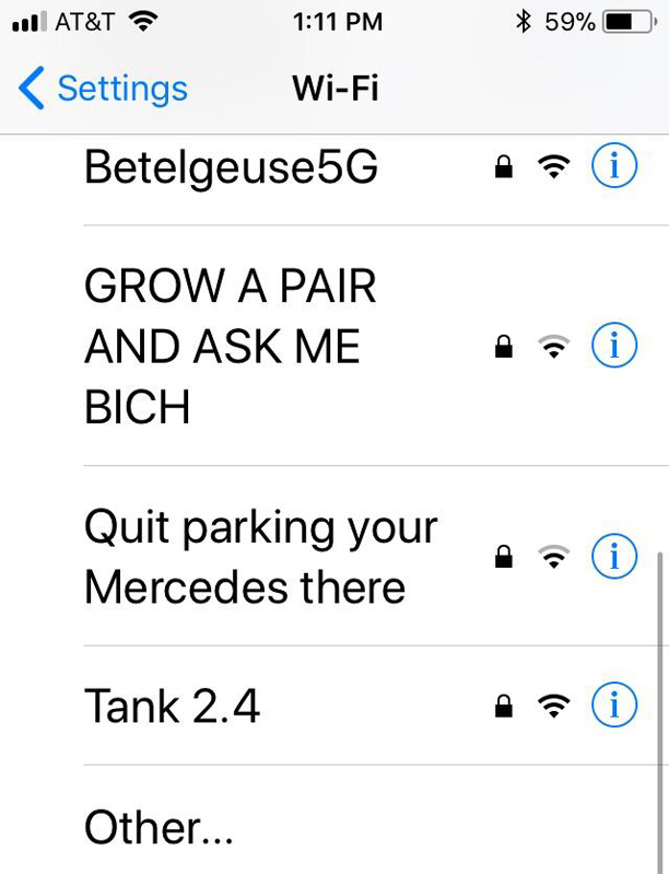 These neighbors mastered passive-aggression—and it’s almost impressive