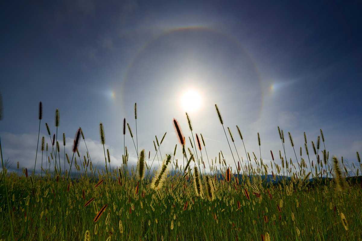 Rainbow around the sun: Spiritual meaning