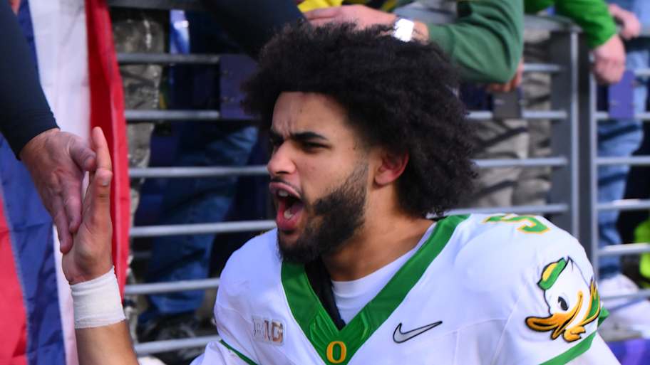 Oregon fans will love what Dante Moore said about receiver Jeremiah ...