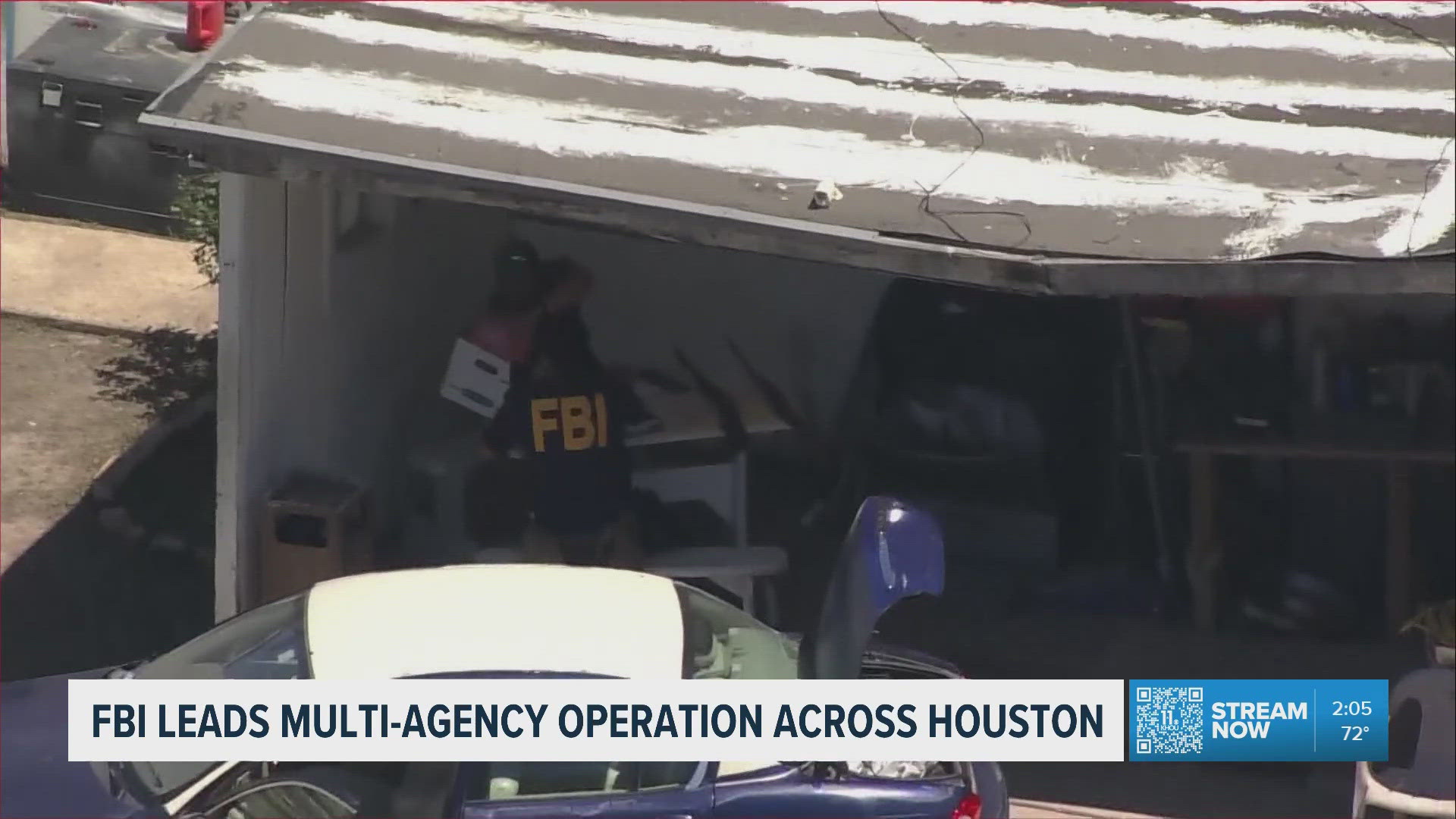 Several east Houston homes targeted in FBI operation