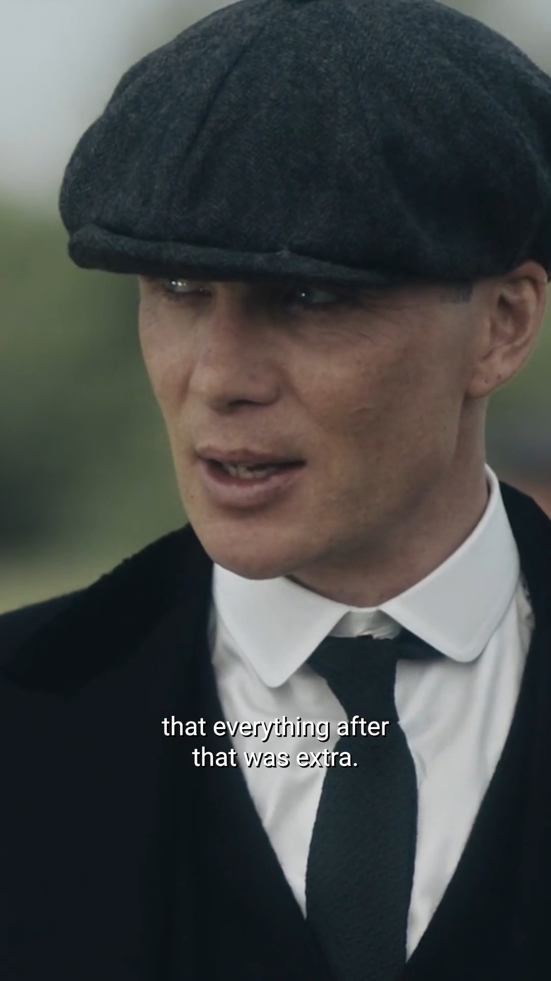 Maybe this is how Tommy Shelby's story was always meant to end. # ...