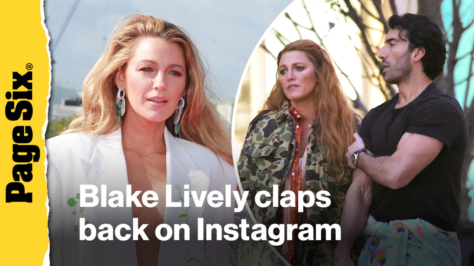 Blake Lively claps back on Instagram after legal blow in Justin Baldoni ...