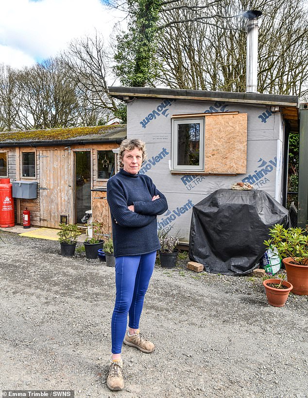 Couple live in shed for four years as plans for home blocked by ...