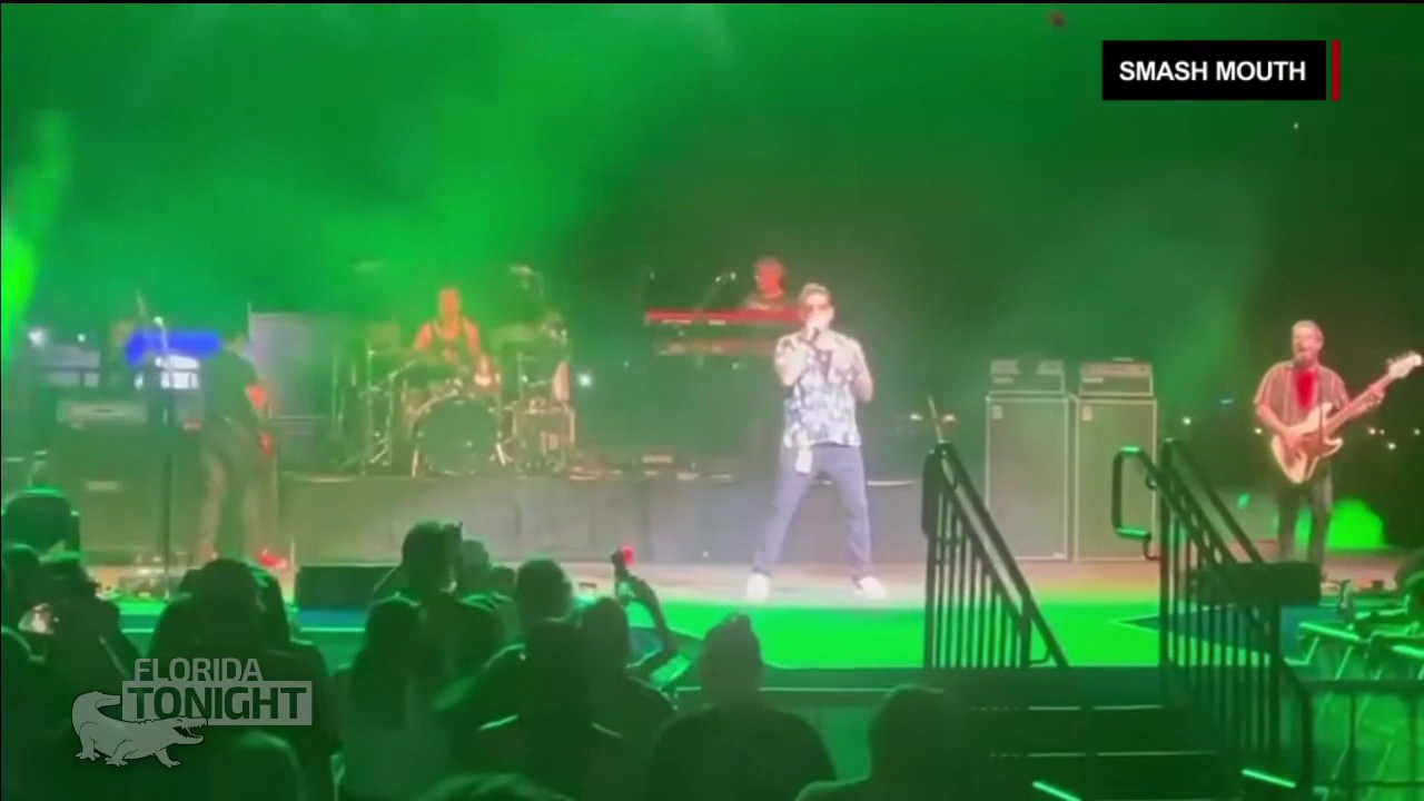 Smash Mouth concert at Busch Gardens
