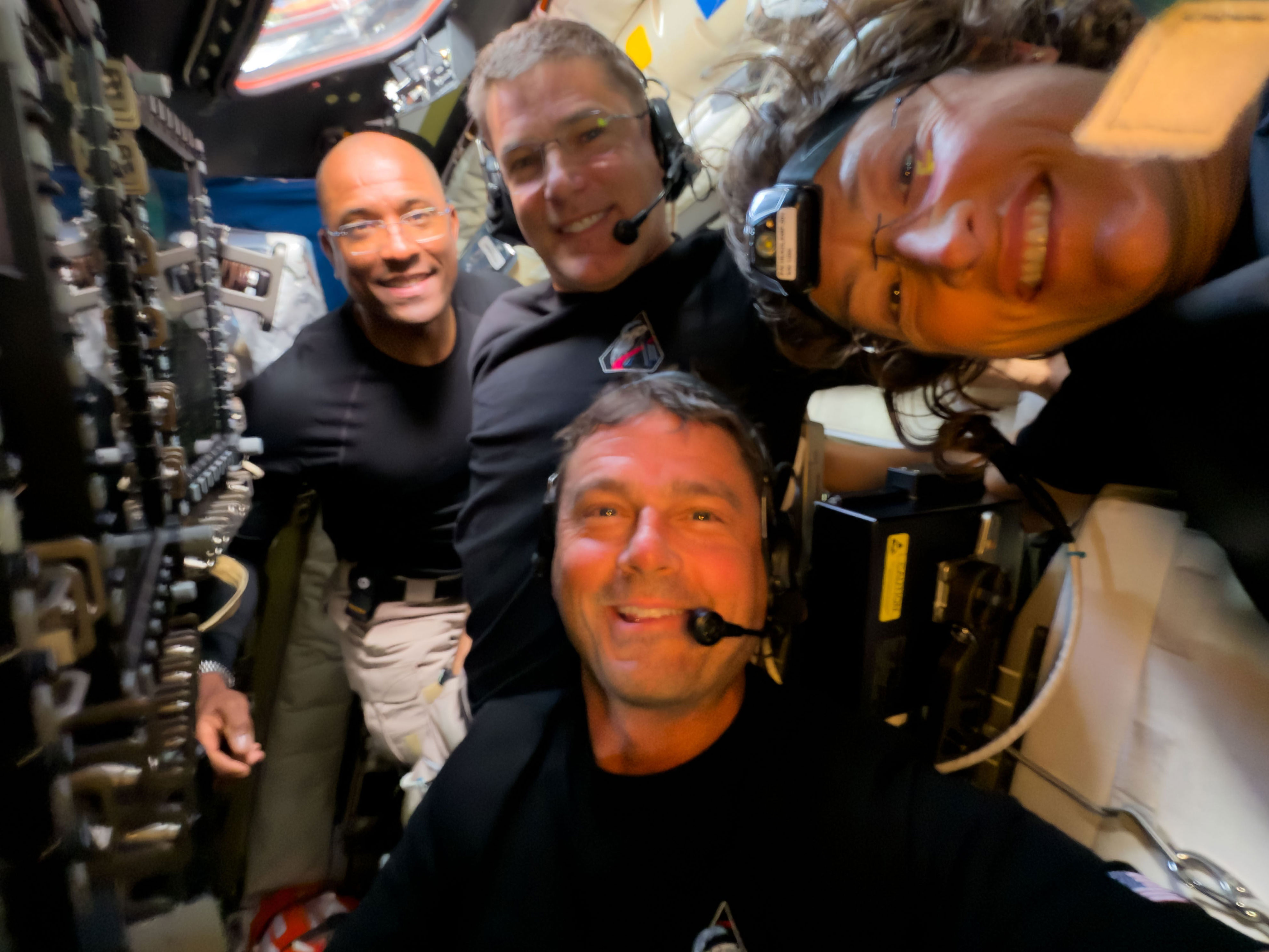 Artemis II astronauts make history with moonship-to-spaceship call