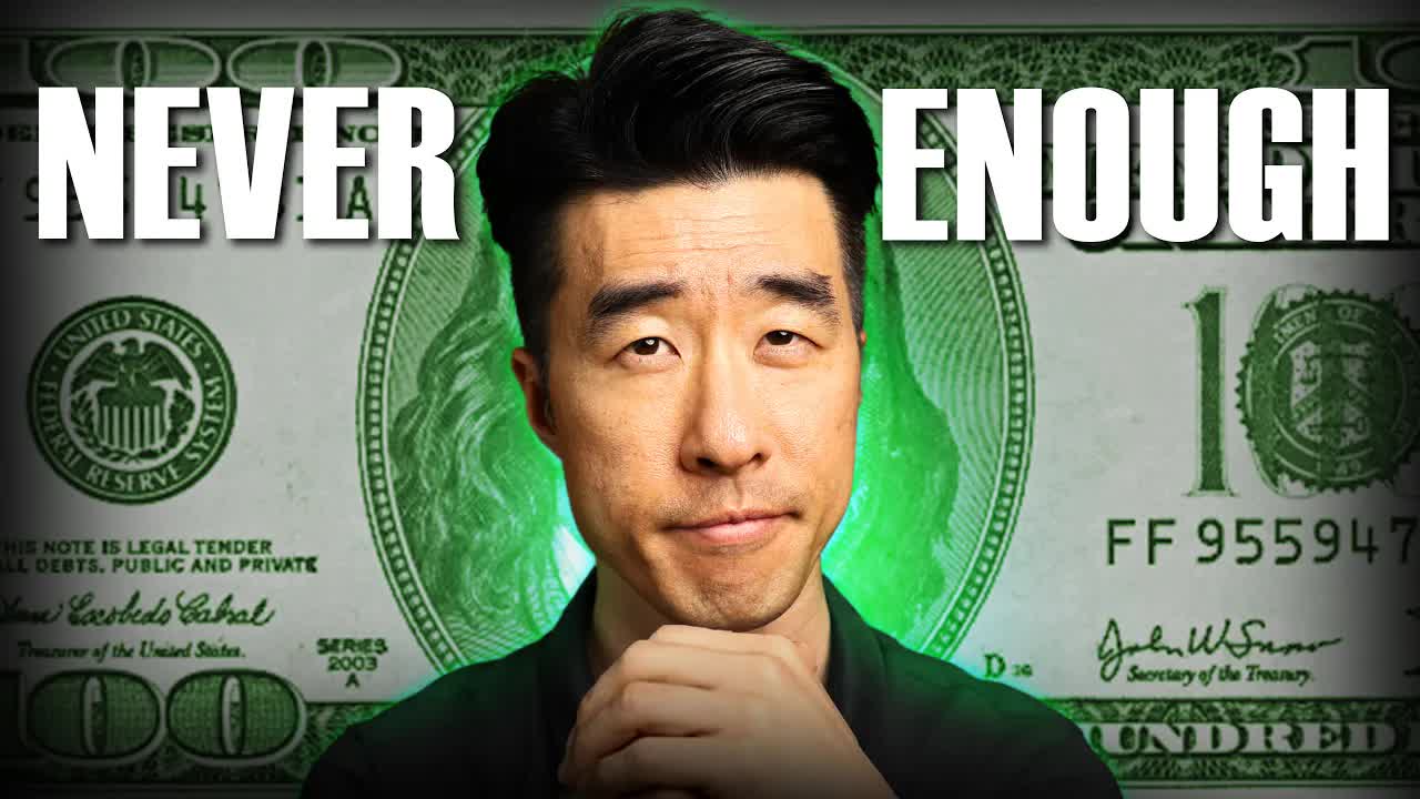 Why you'll never feel rich