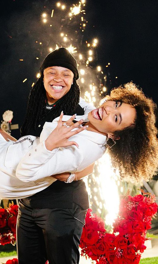 Queer influencers Ezee & Natalie get engaged