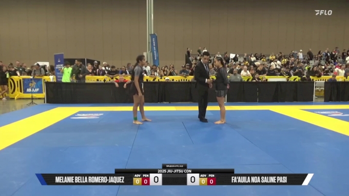 Fa'auila Noa Saline Pasi vs Melanie Bella Romero-Jaquez 2025 jiu-jitsu CON