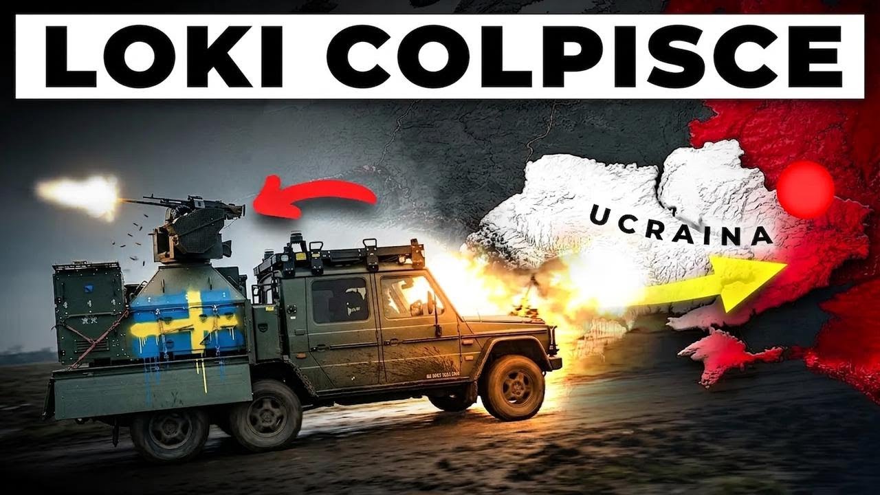 La Svezia scatena Loki contro i droni russi: distruzione totale