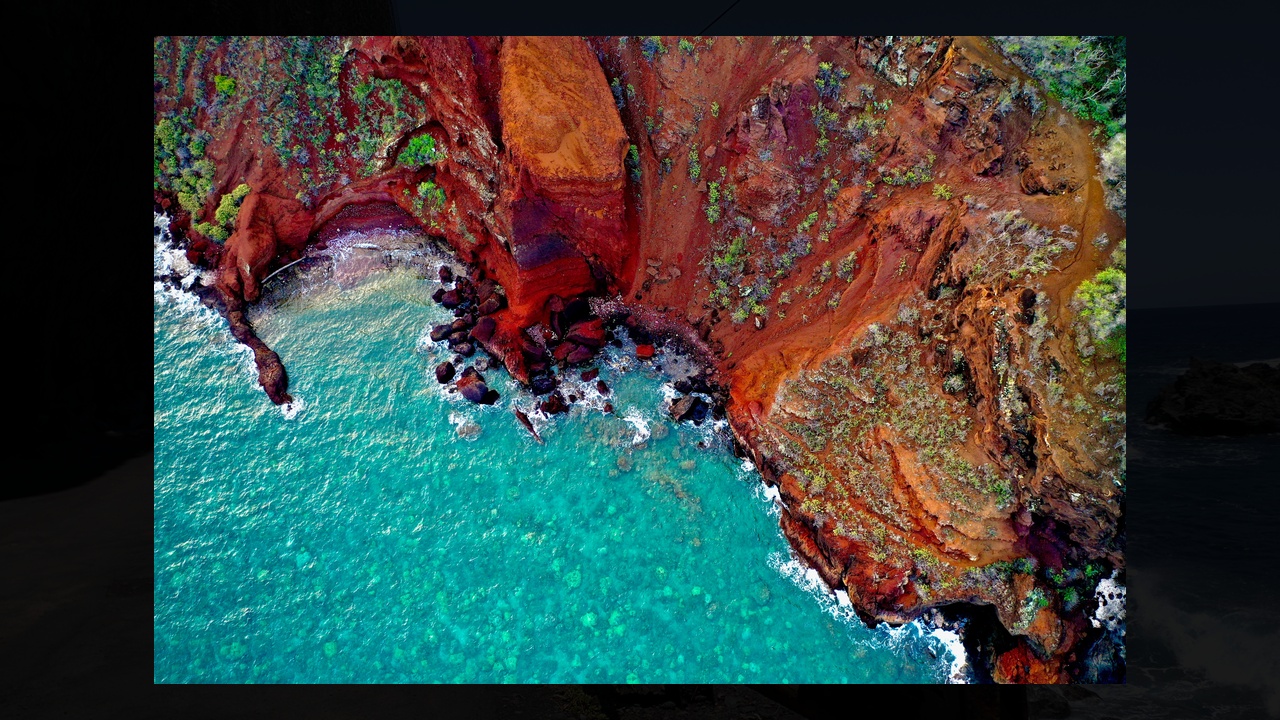 The red sand beach near Hana is sacred, rare, and a little scary to reach