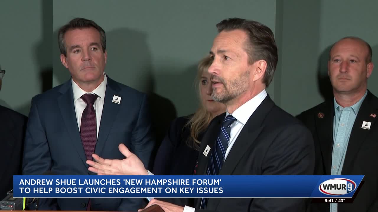 Andrew Shue launches 'New Hampshire Forum' to boost civic engagement