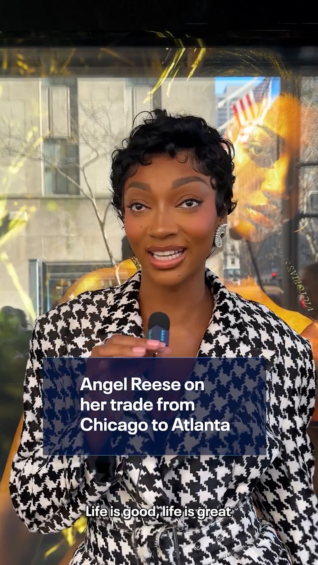 Angel Reese discusses her trade to the Atlanta Dream
