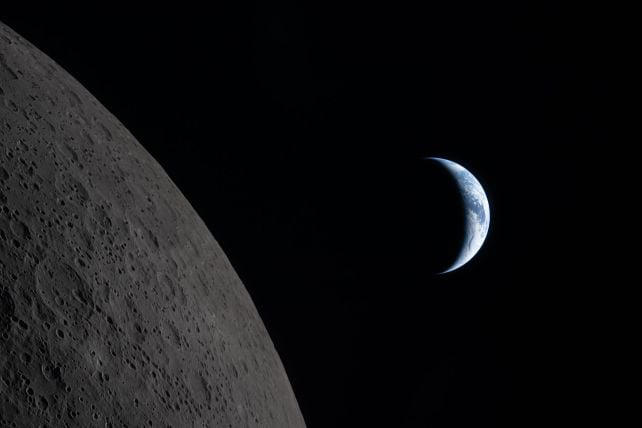 The Artemis II crew has sent back stunning images from the far side of ...