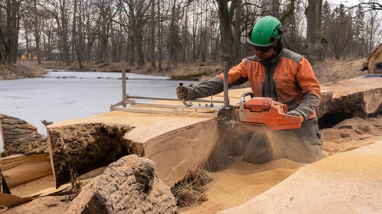 5 unexpected uses for chainsaws