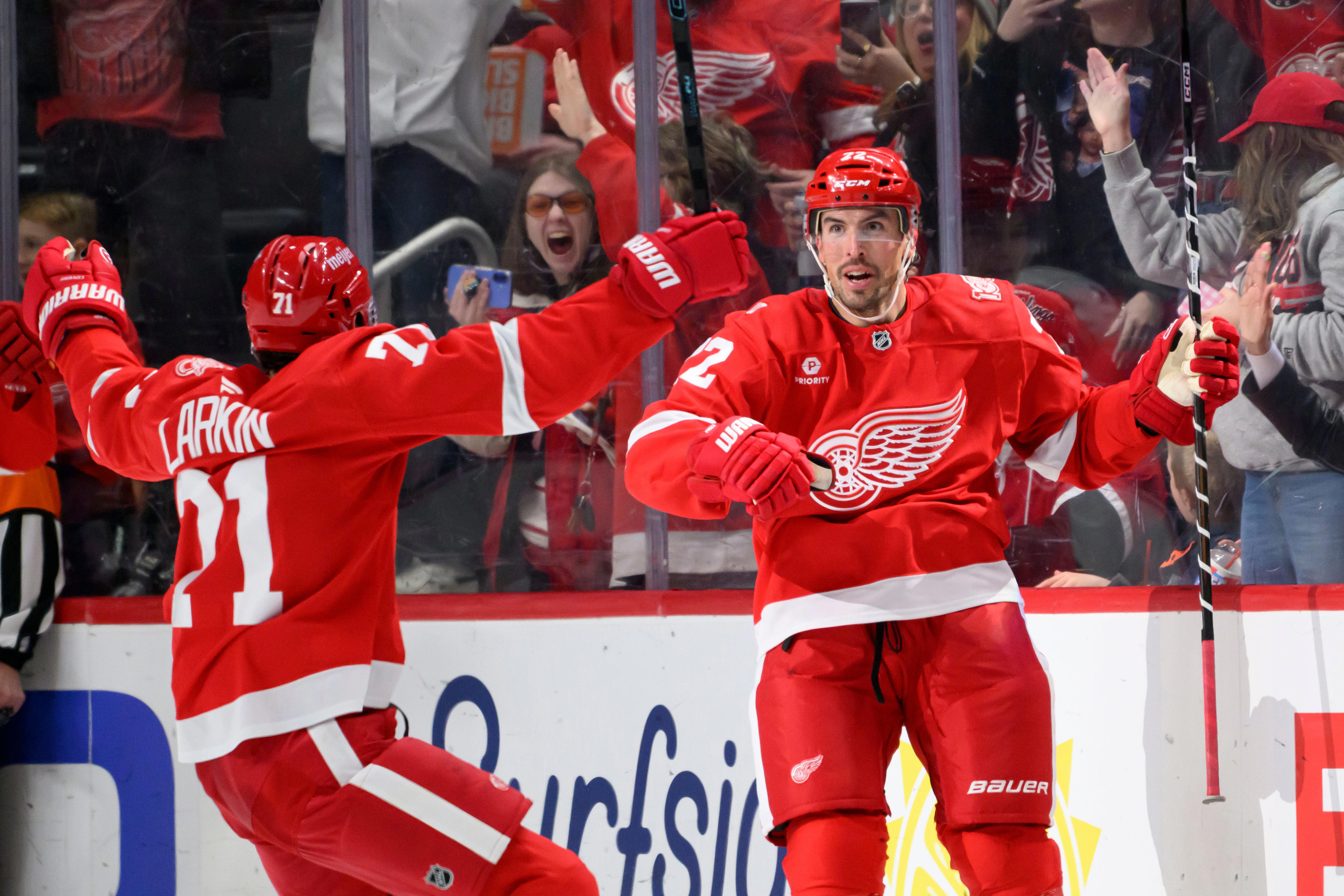 Red Wings settle for one point in shootout loss to Blue Jackets