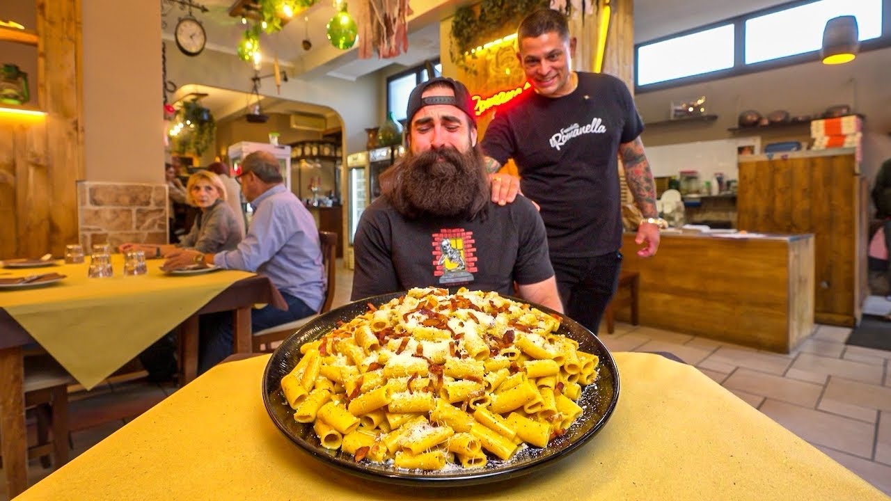 I attempted the biggest pasta challenge in Italy… it was brutal ...