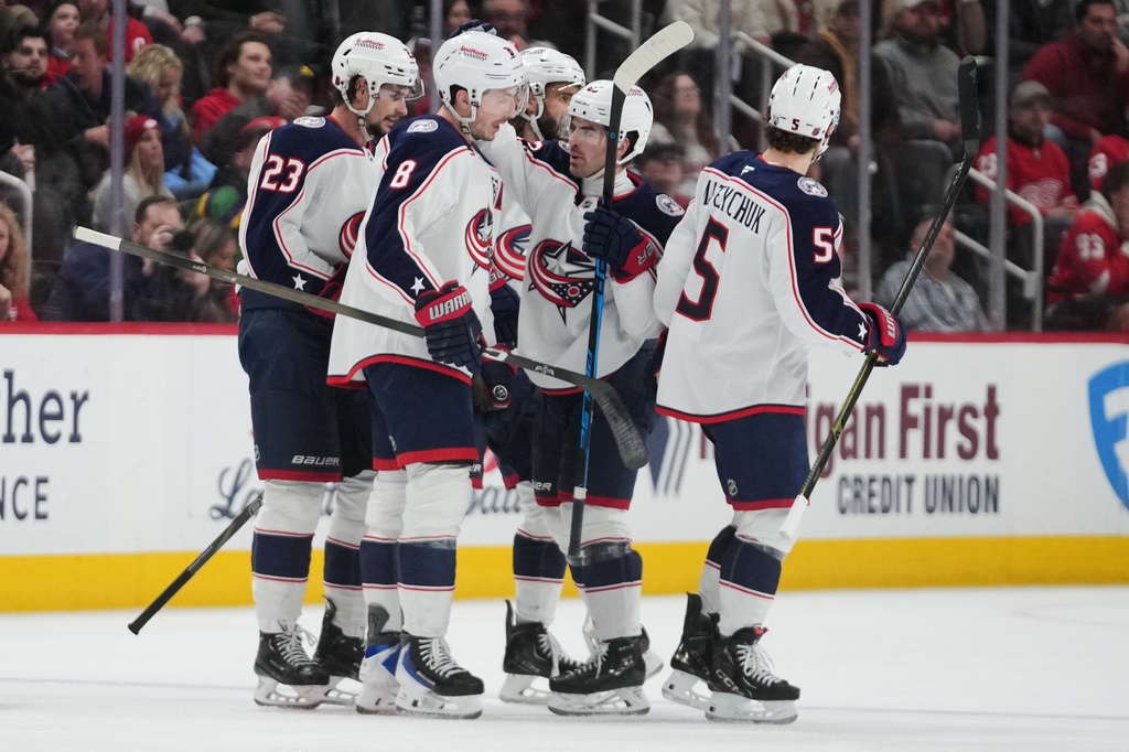 Zach Werenski scores in shootout to lead Blue Jackets over Red Wings 4-3