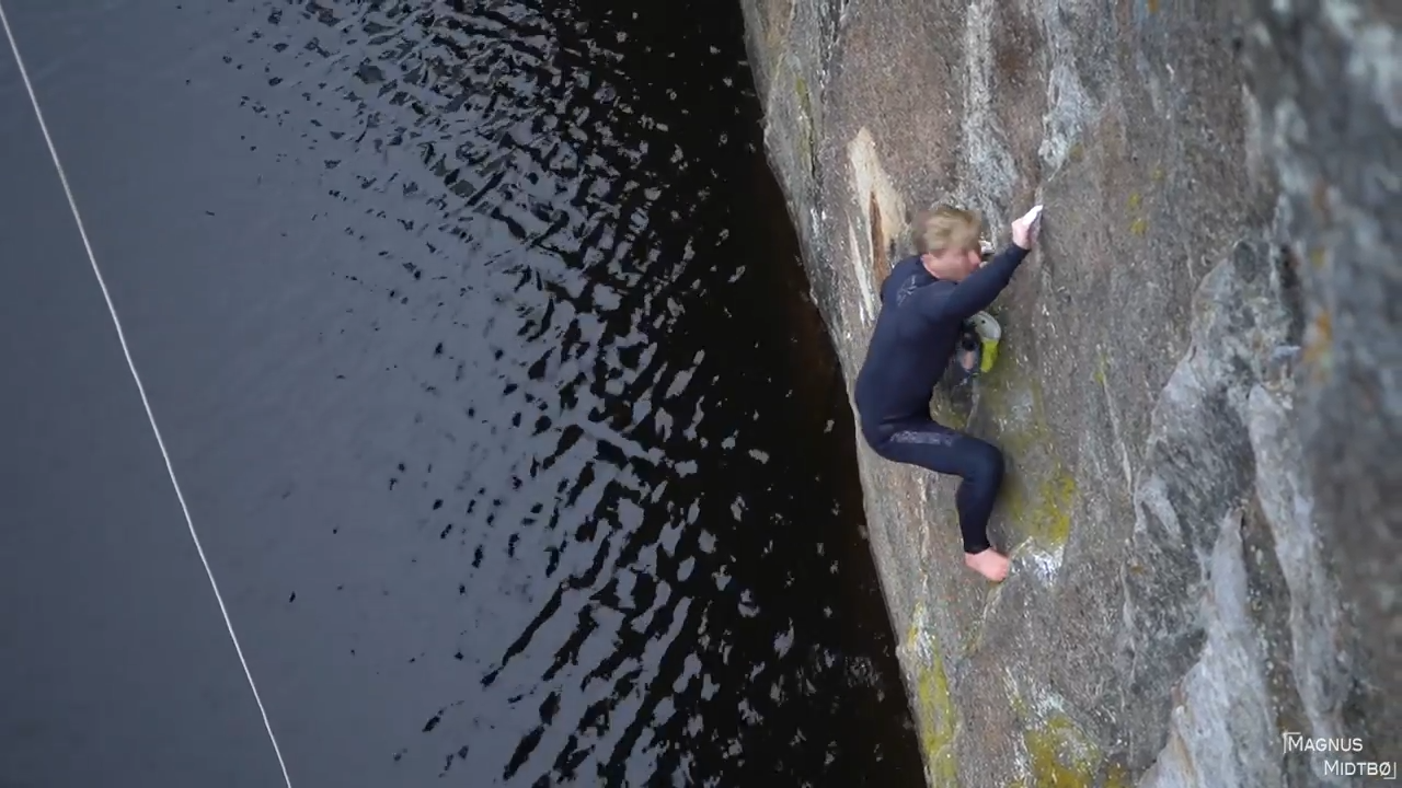Climbing out of a freezing Norwegian lake - what it takes to survive ...