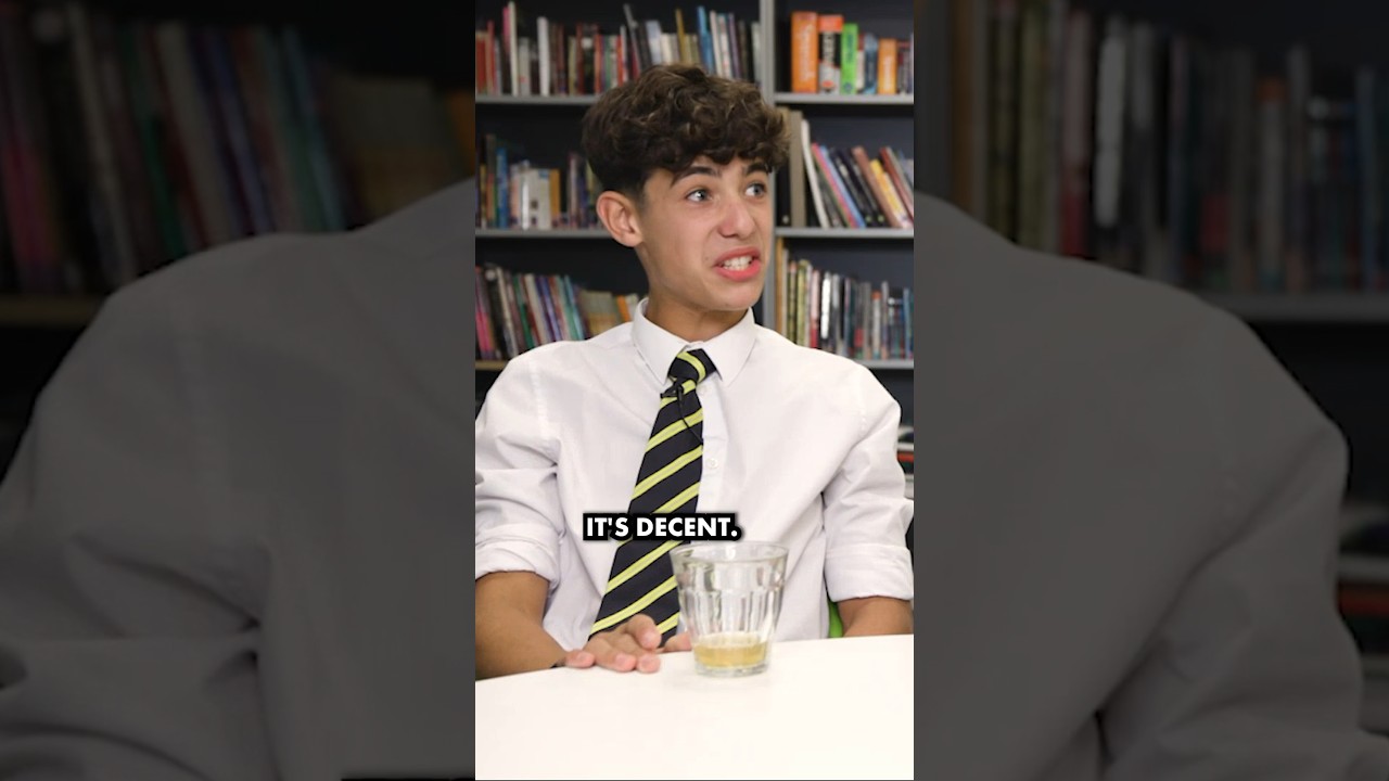 School boys try Arizona decaf diet green tea: Hilarious reactions!