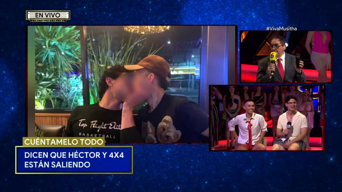 Filtran tierno beso entre Héctor y 'Todo Terreno'