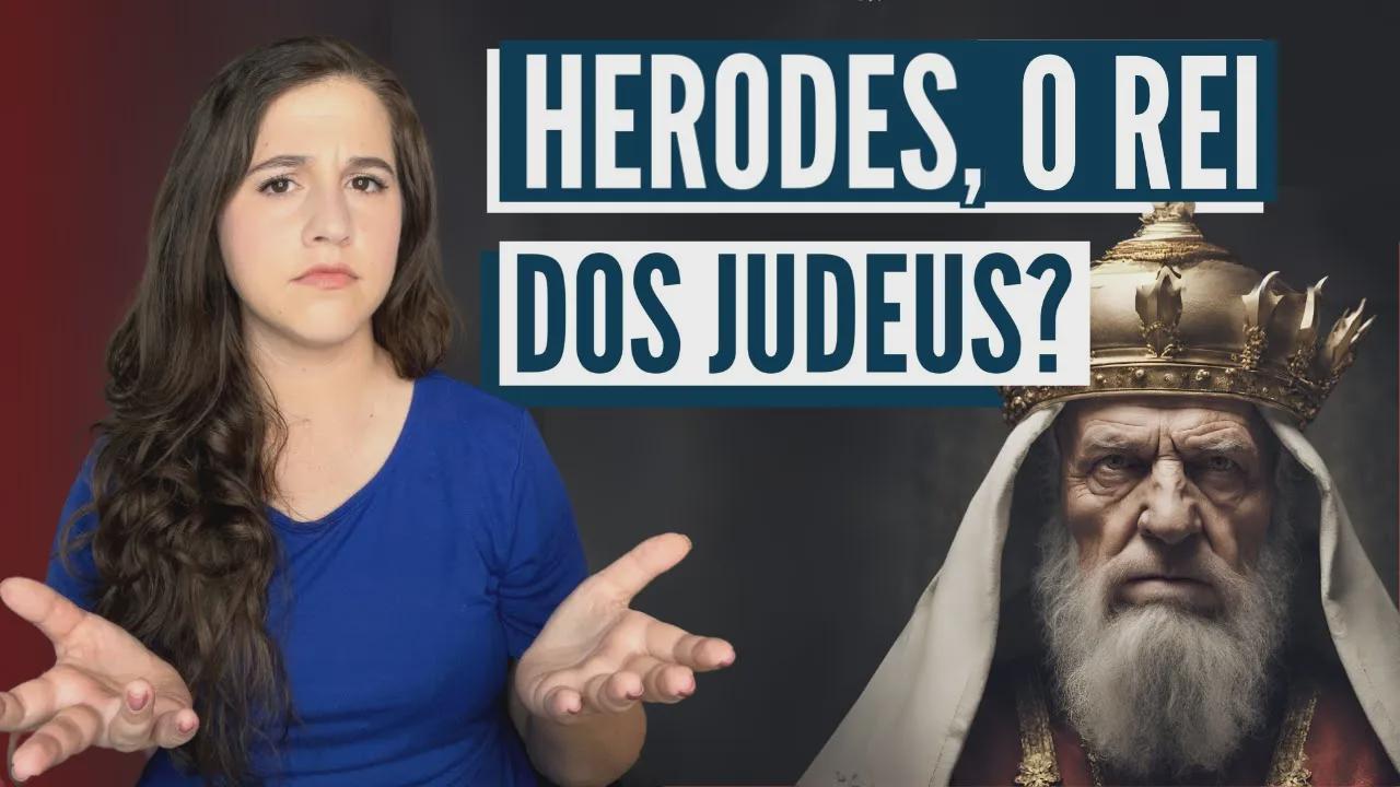 O verdadeiro rei Herodes! Hoje no Israel com Aline