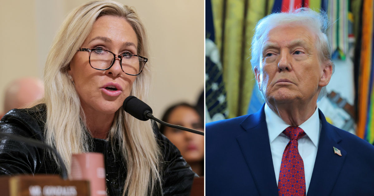 Marjorie Taylor Greene reveals horrific private message Trump allegedly ...
