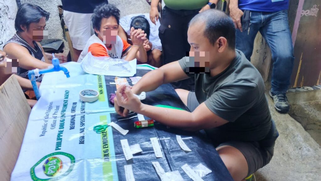 Cebu City buy-bust: 4 arrested inside Pardo drug den