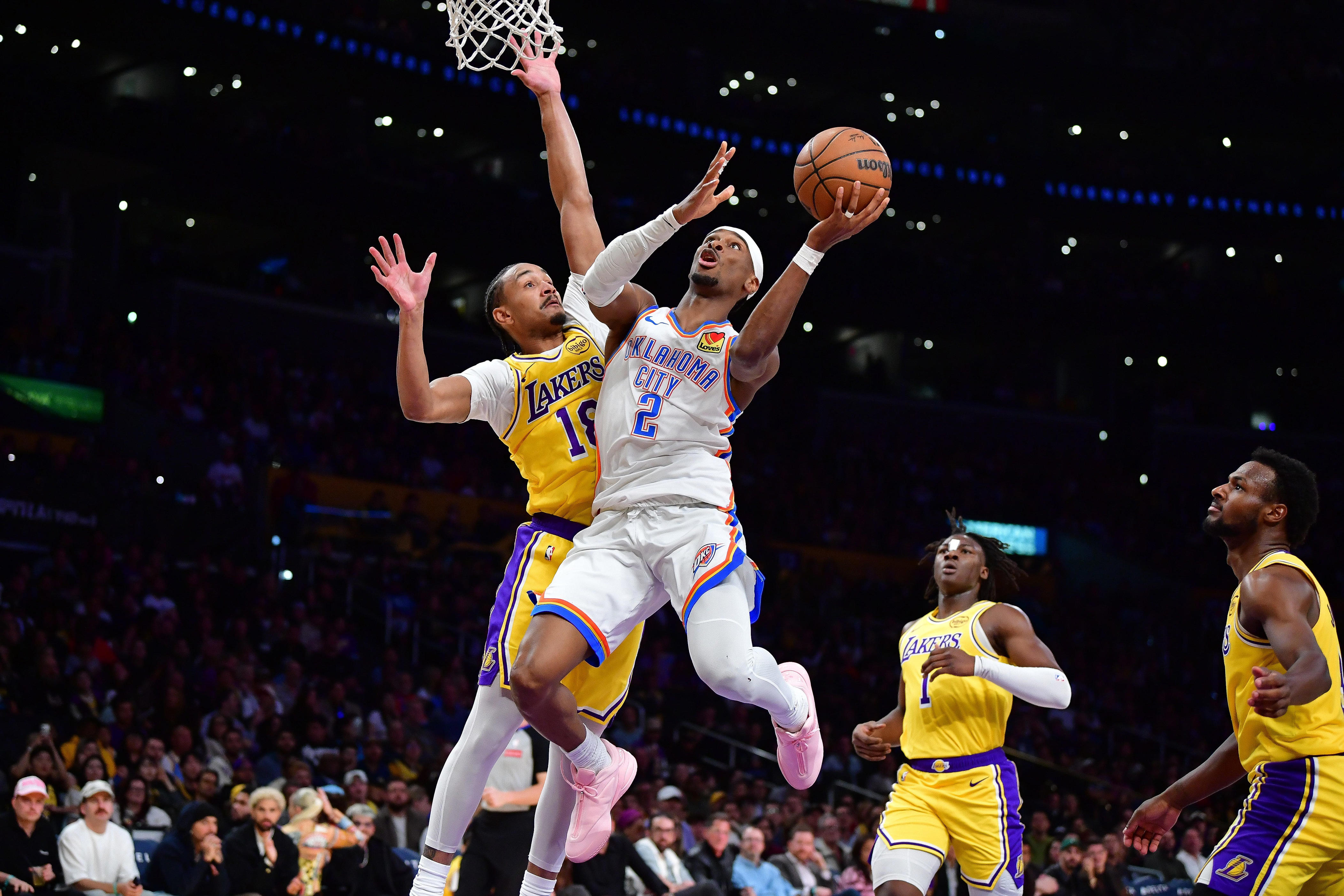 Player grades: Thunder continue to roll with 123-87 win over Lakers