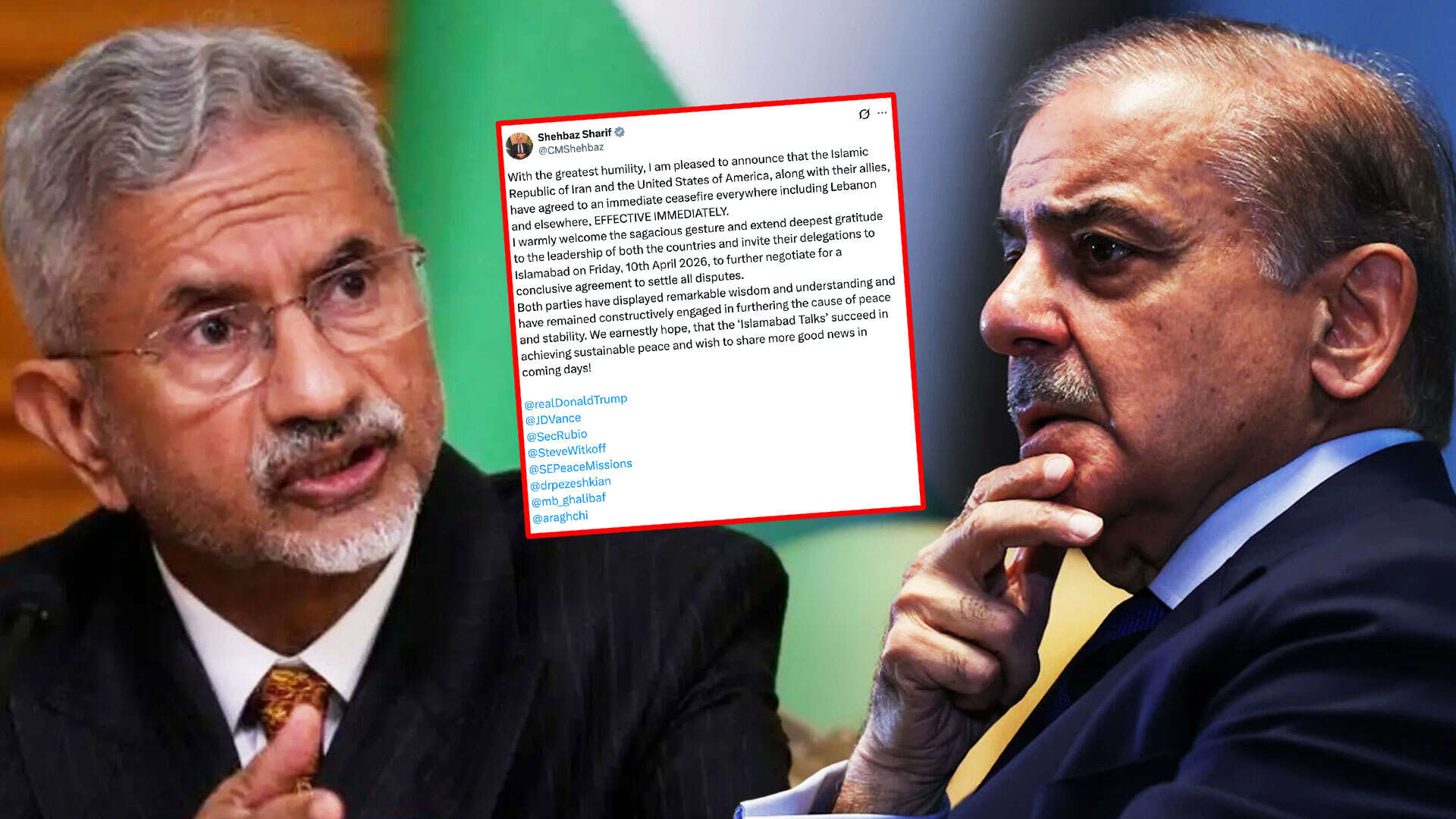 Pakistan PM Shehbaz Sharif’s draft tweet on US-Iran ceasefire sparks ...