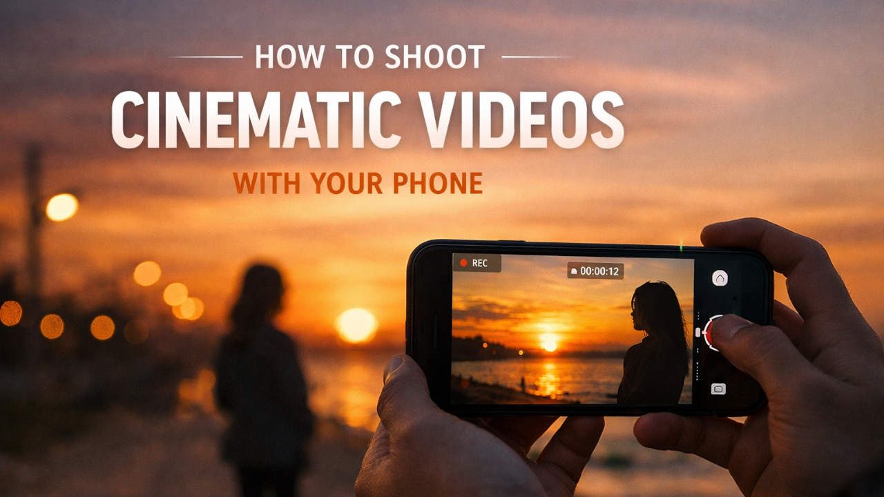 How to shoot cinematic videos using just your phone