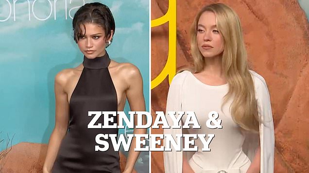 Zendaya and Sydney Sweeney shine at Euphoria premiere