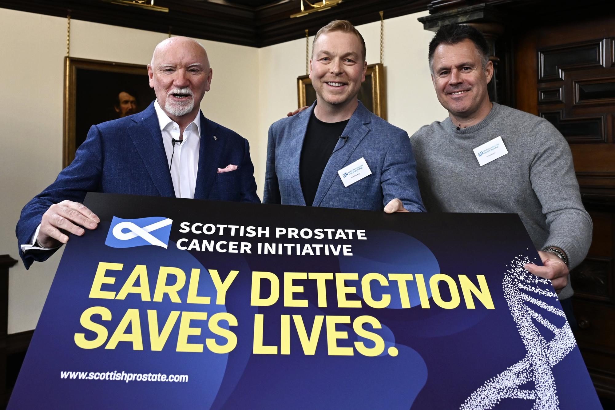Chris and Kenny lead way raising awareness of prostate cancer - Steve ...