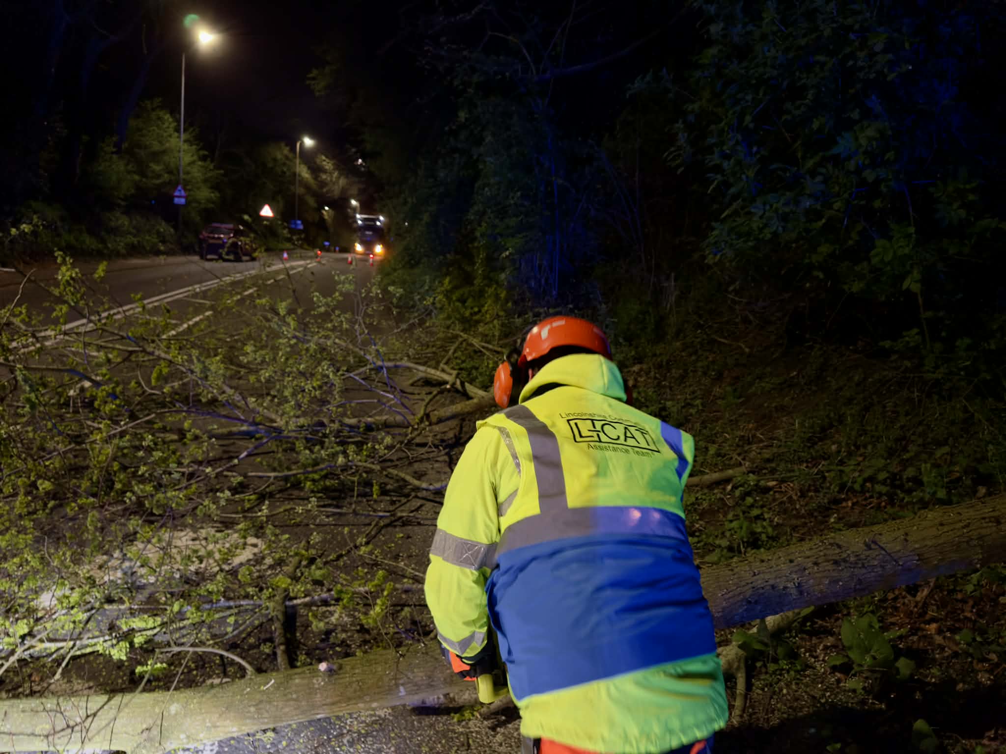 L-CAT volunteers respond to Storm Dave, clearing major routes across ...