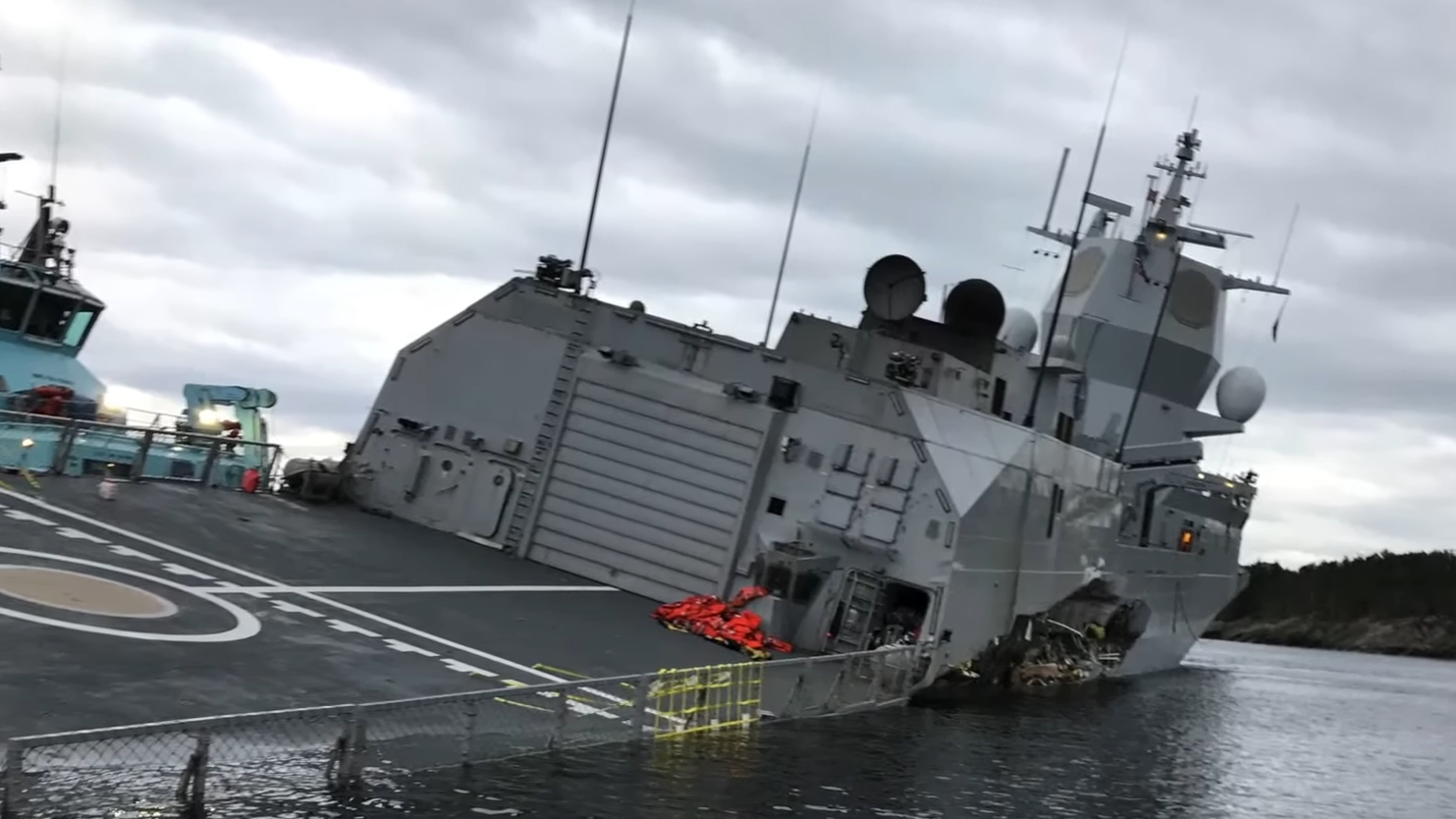They saw it coming, but it was too late - how a modern warship was lost