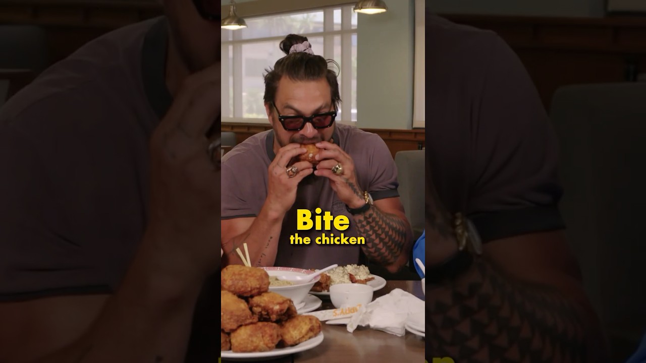 Jason Momoa fed us Hawaiian comfort food!