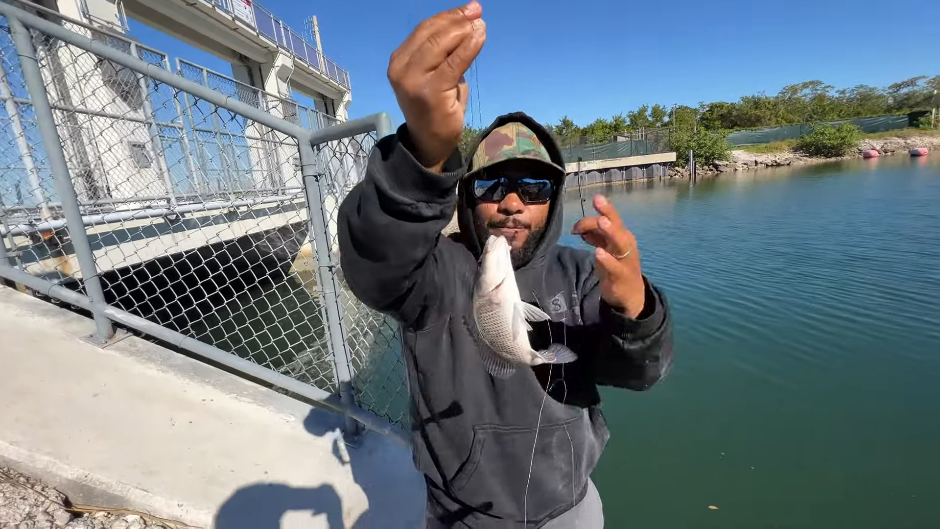 He hooked a fish on the smallest rod… then it bent