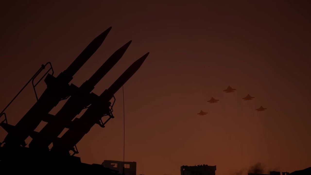 Iran 'launches missile barrage' hours after Trump claims peace in knife ...